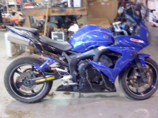 07 fz6- 05 r6 lower fairing, 07 r1 tail and seats, dyno jet tuner ...